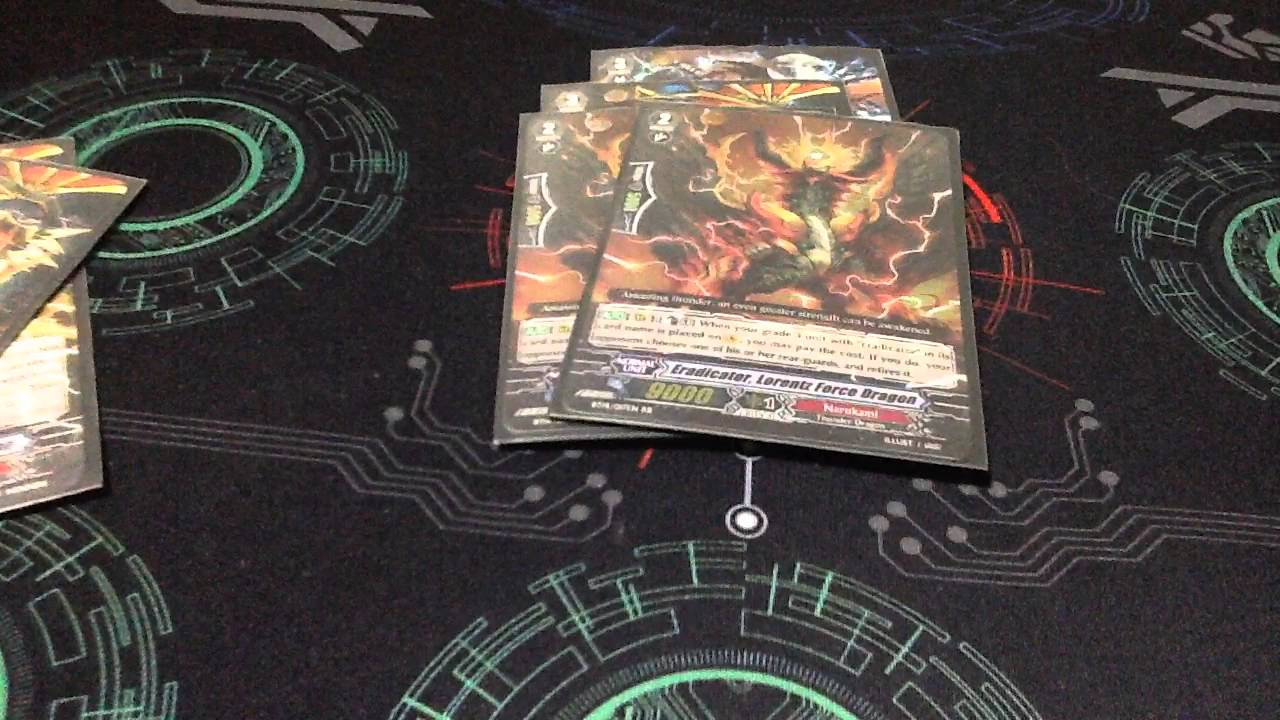 Cardfight Vanguard Eradicator, Ignition Buster Dragon/Dragonic ...