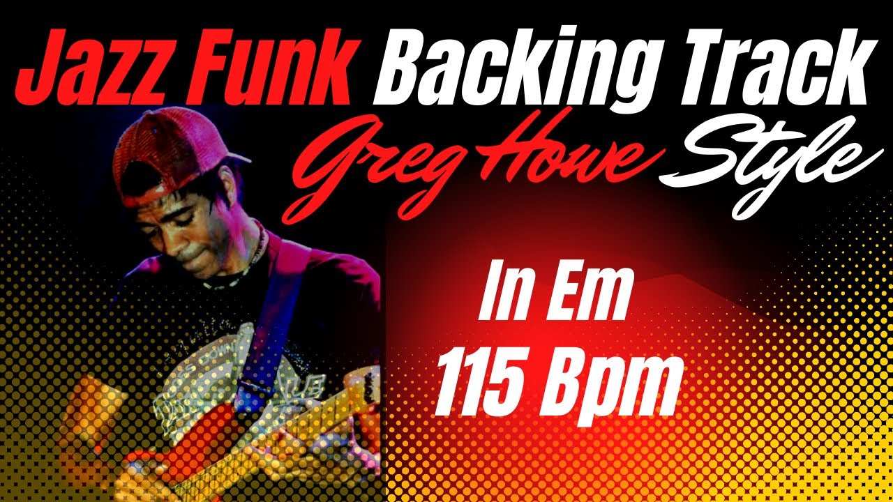 [JAZZ FUNK BACKING TRACK]- GUITAR BACKING TRACK - BACKING TRACKS FOR ...