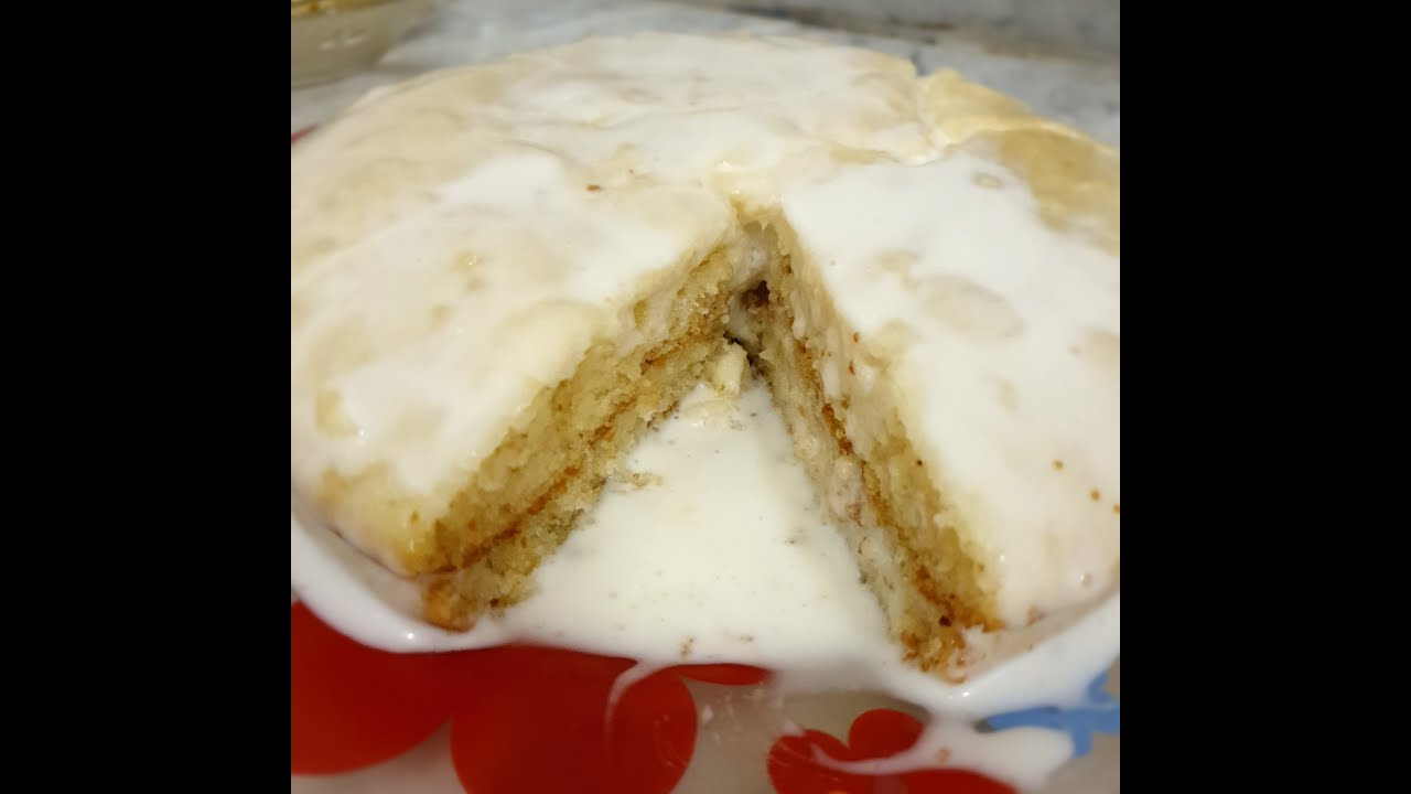 Cake recipe/ sponge cake / simple cake by bint e hawa - YouTube