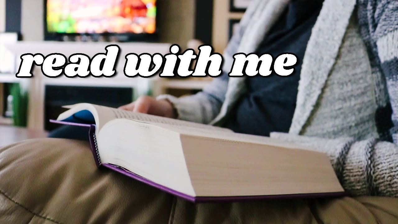 READ WITH ME ☔ cozy rainy day | No Background Music & Gentle Rain ...