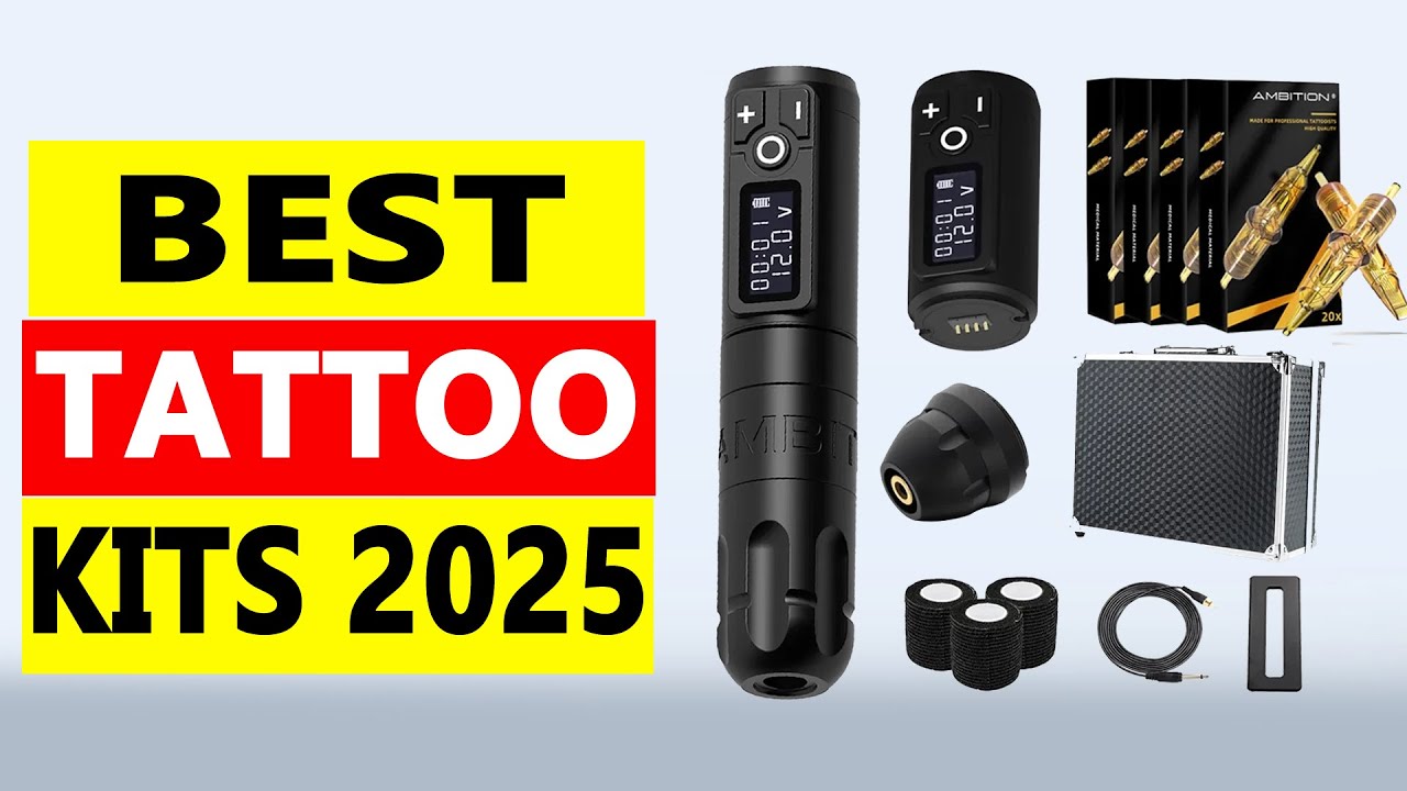 Top 5 Best Tattoo Machine Kits 2025 - YouTube
