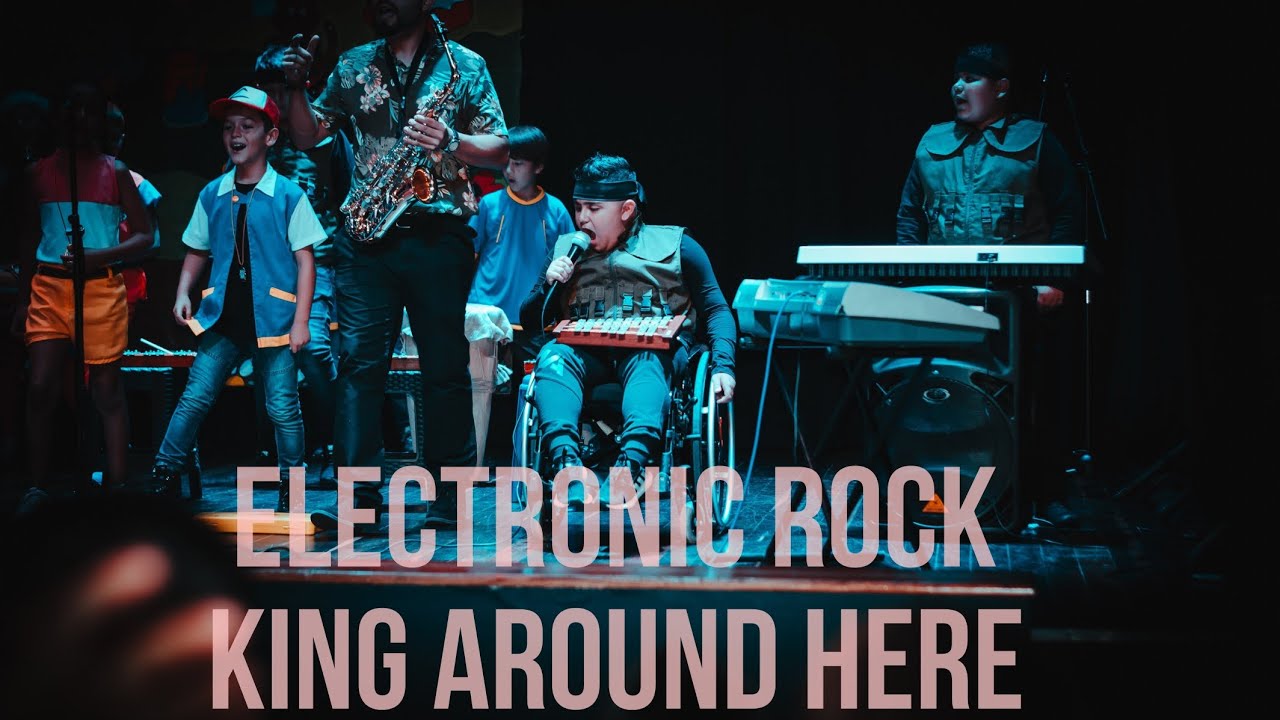 electronic rock king around here - YouTube