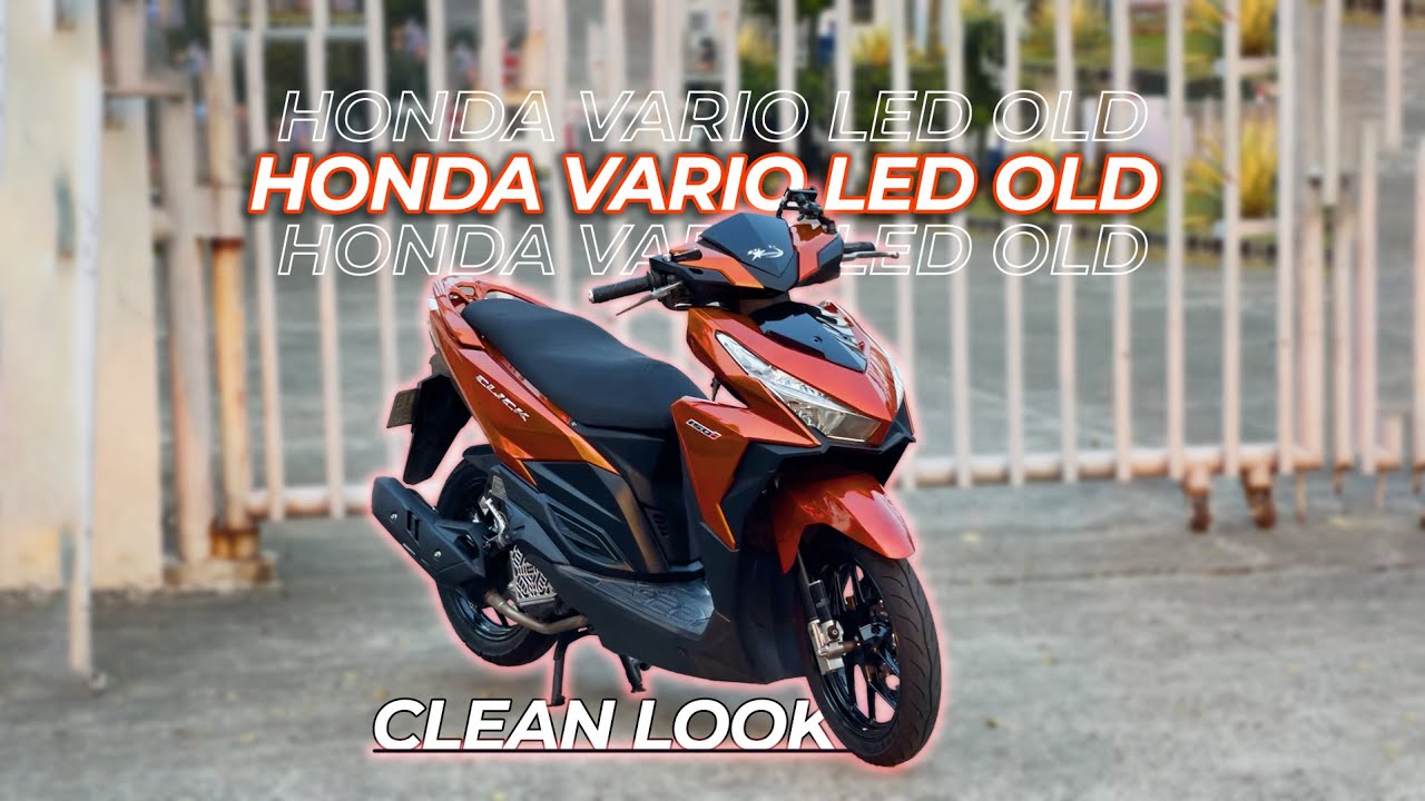 HONDA VARIO LED OLD MODIF SIMPEL JUGA UDAH GANTENG KOK | REVIEW HONDA ...