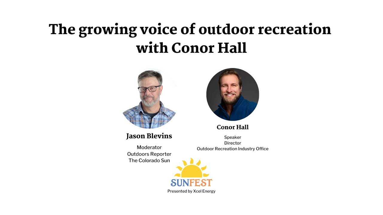 The growing voice of outdoor recreation with Conor Hall - YouTube