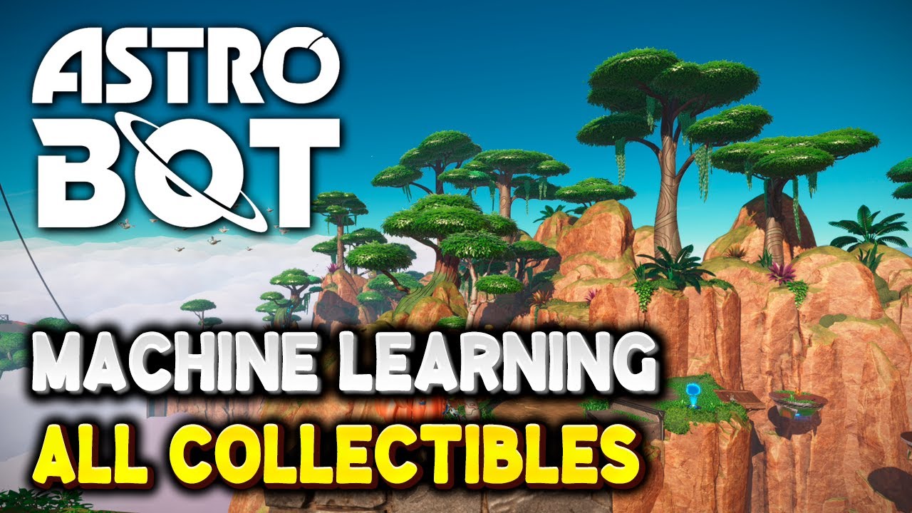 Astro Bot MACHINE LEARNING 100% Guide | All Collectible Locations (All ...