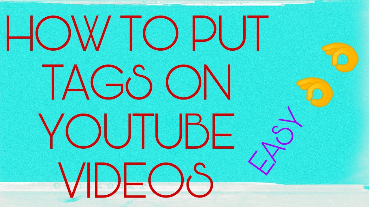 HOW TO PUT TAGS ON YOUTUBE VIDEOS TAGALOG YouTube how-to-put-tags-on-youtube-videos-tagalog-youtube