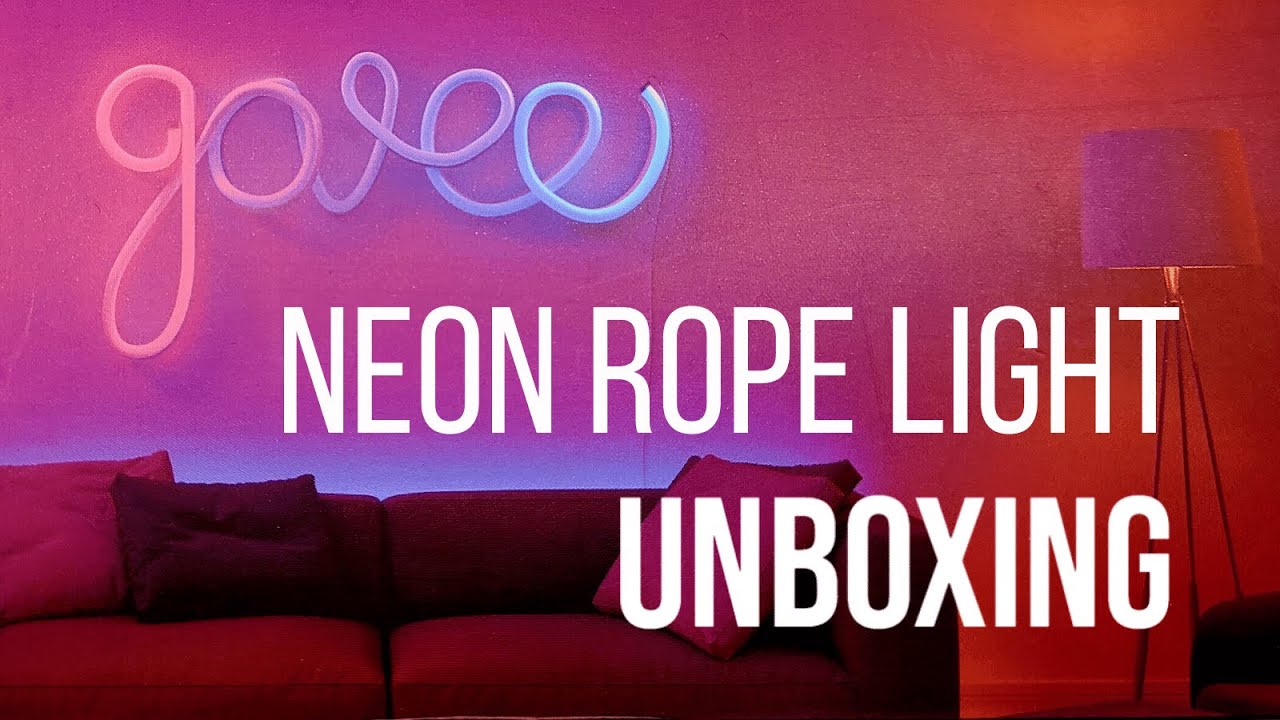 Govee Neon Rope Light Unboxing - YouTube