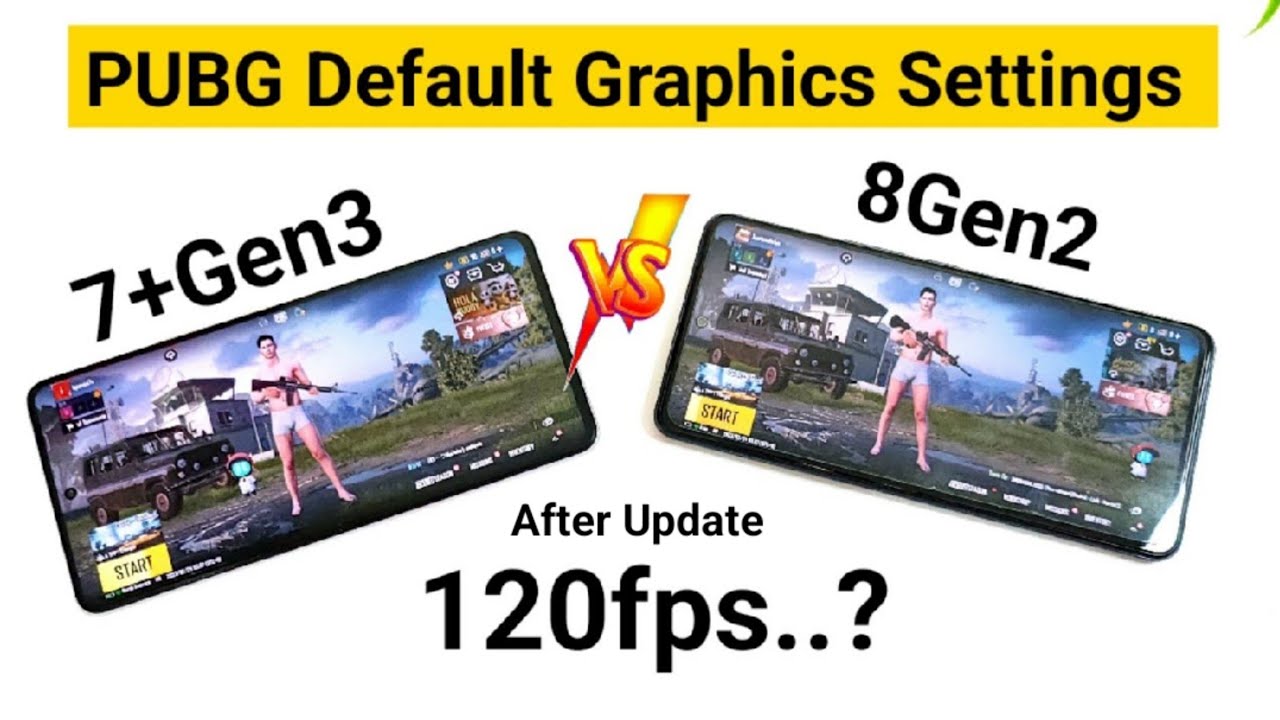 7+Gen3 vs 8Gen2 PUBG Graphics Settings Comparison 😲🔥🔥🔥#realmegt6t #oneplus12r - YouTube