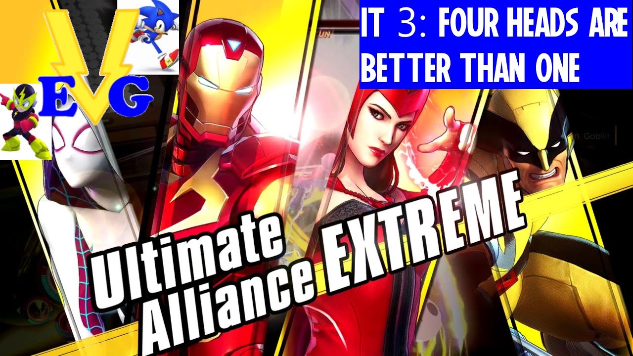 Let's Play Marvel Ultimate Alliance 3 Infinity Trials Ep. 3: Four Heads ...