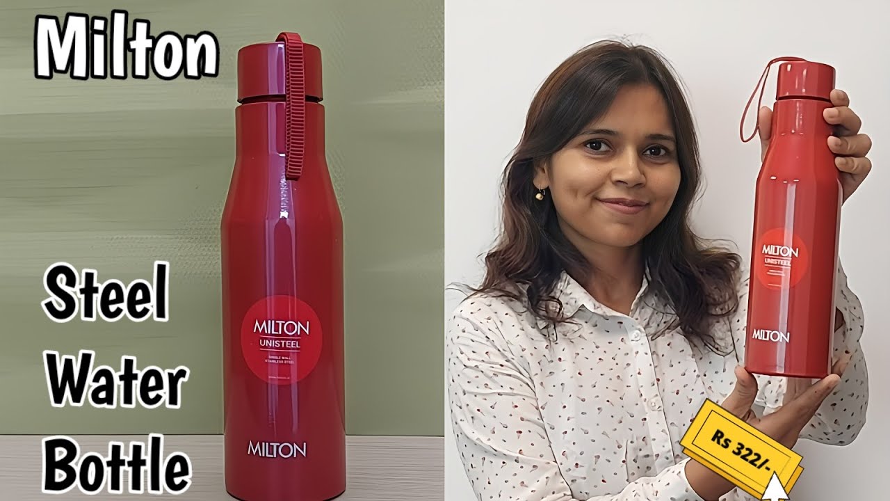 MILTON Super 1000 Stainless Steel Water Bottle Review | MILTON ...