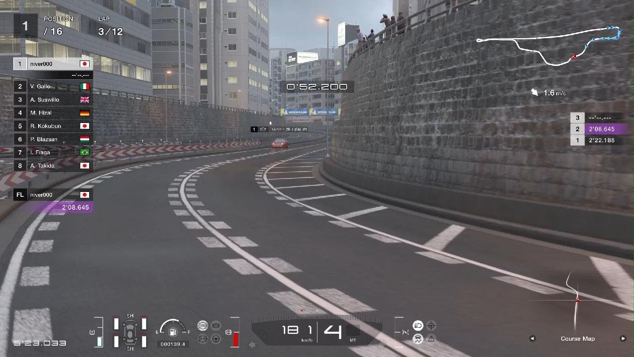 GT7 1.36 PP600 tokyo コルベット'89 swap ver - YouTube