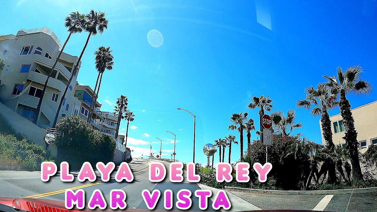 Playa Del Rey To LAX Drive Tour - YouTube