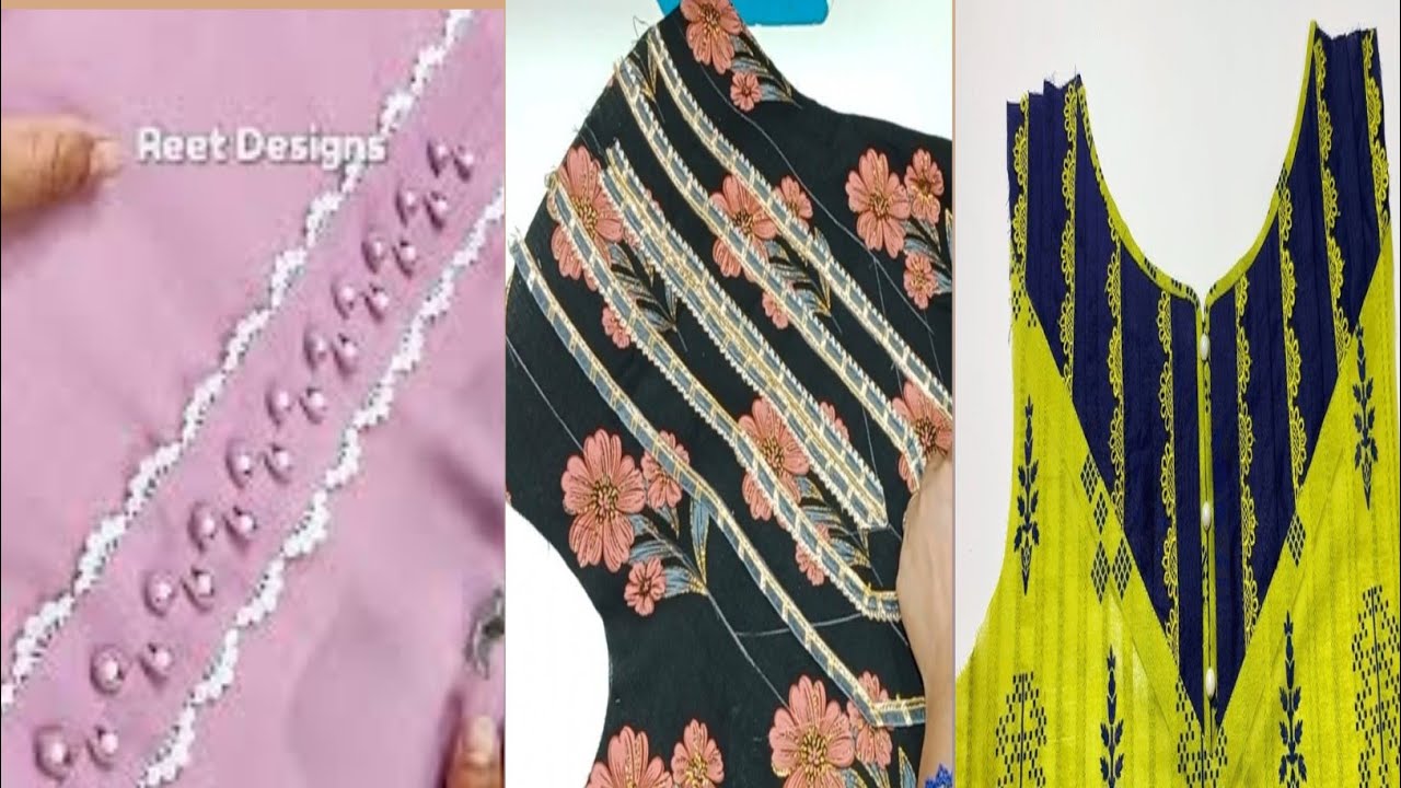 Luxury neck design 2025|newest Neck Design|Summer Suit neck design ...