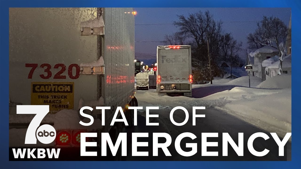 Buffalo Snow Storm: Erie County Saturday snow response update - YouTube