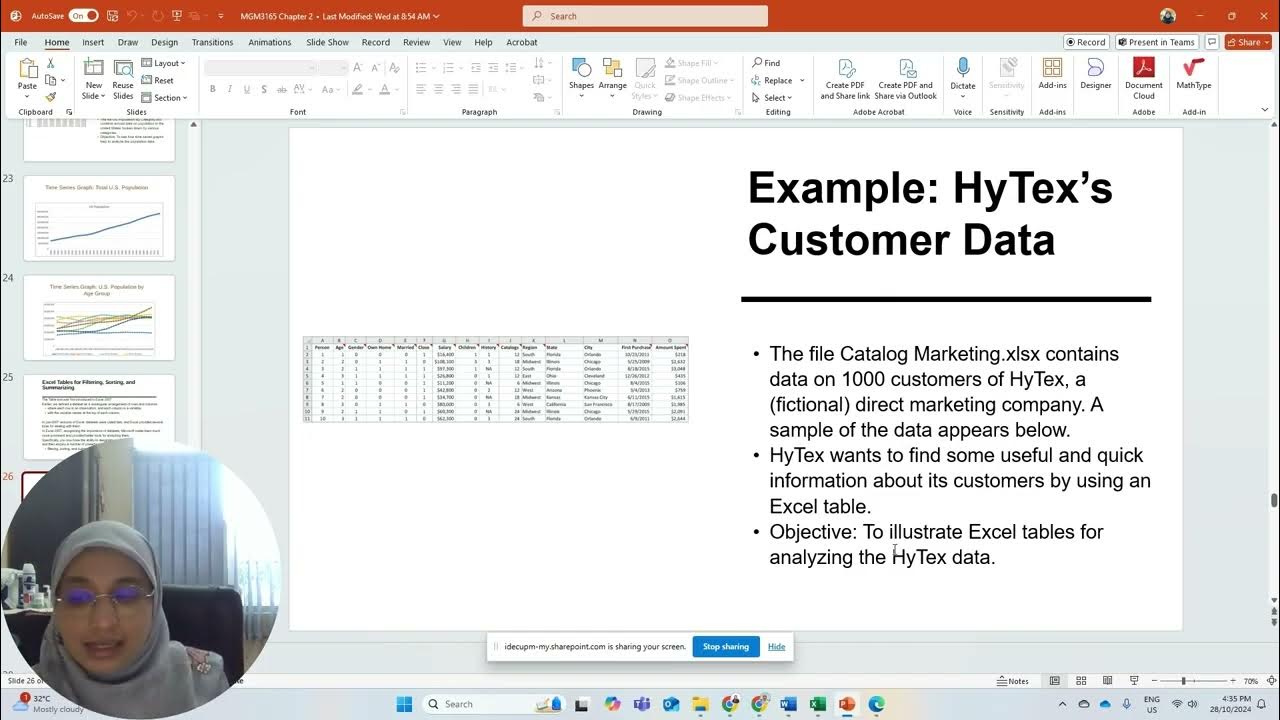 Summarizing Numerical variables - YouTube