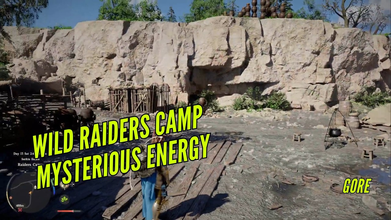 Anvil Hill Wild Raiders Camp Mysterious Energy | Crimson Desert - YouTube