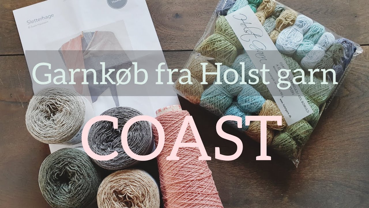 Dejlige farver garn til nye projekter *coast garn #strik #coastgarn # ...