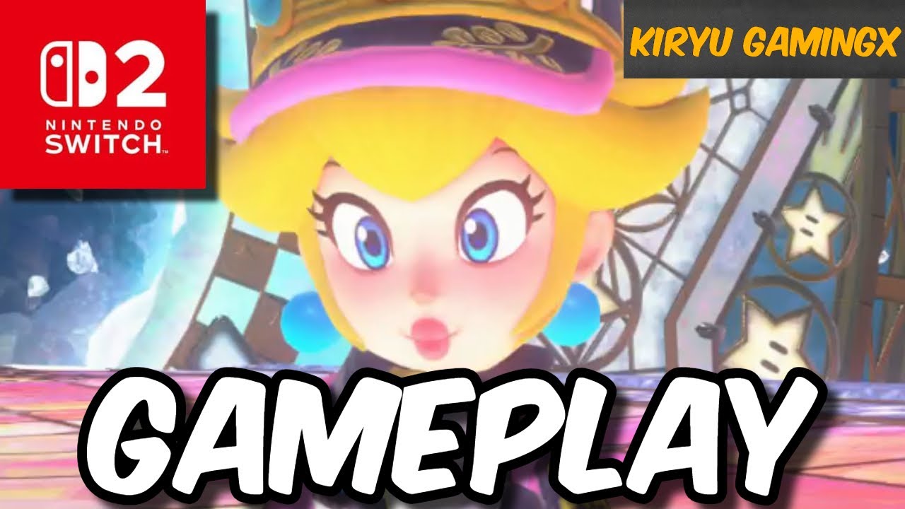 Mario Kart World (Nintendo Switch 2) Pro Racer Peach Costume Gameplay ...