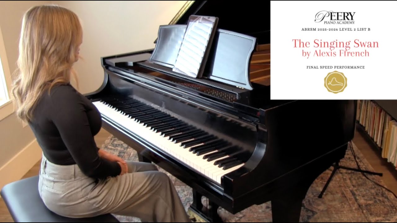 The Singing Swan by Alexis Ffrench (ABRSM Grade 2 List B 2025-2026 ...