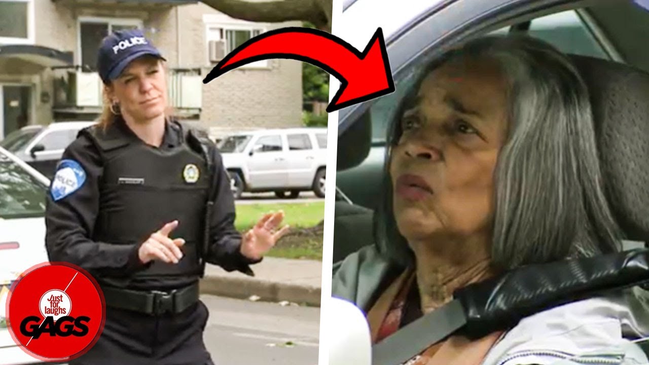 Granny Gets In Trouble | Just For Laughs Gags - YouTube
