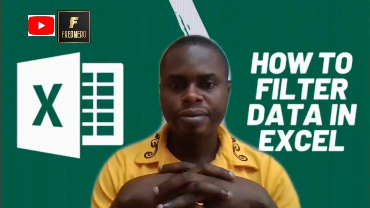 How to filter data in Excel | Filter in Excel - YouTube