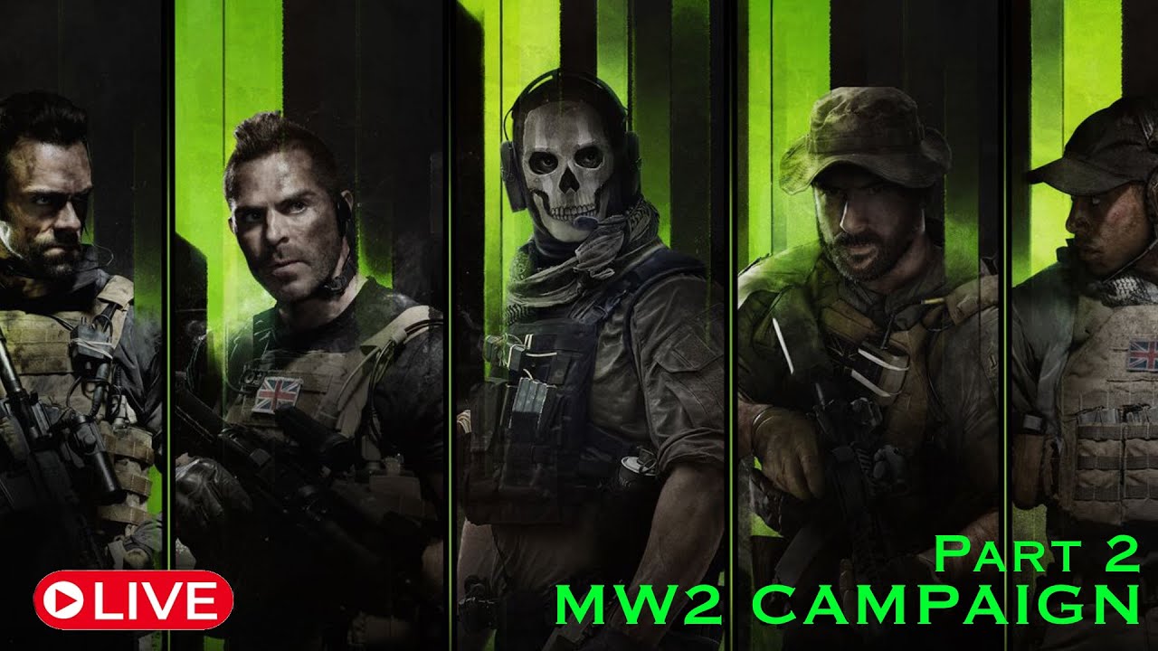 MW2 CAMPAIGN PLAYTHROUGH PART 2 - YouTube