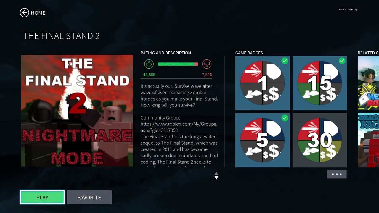 The Final Stand 2 Nightmare - YouTube