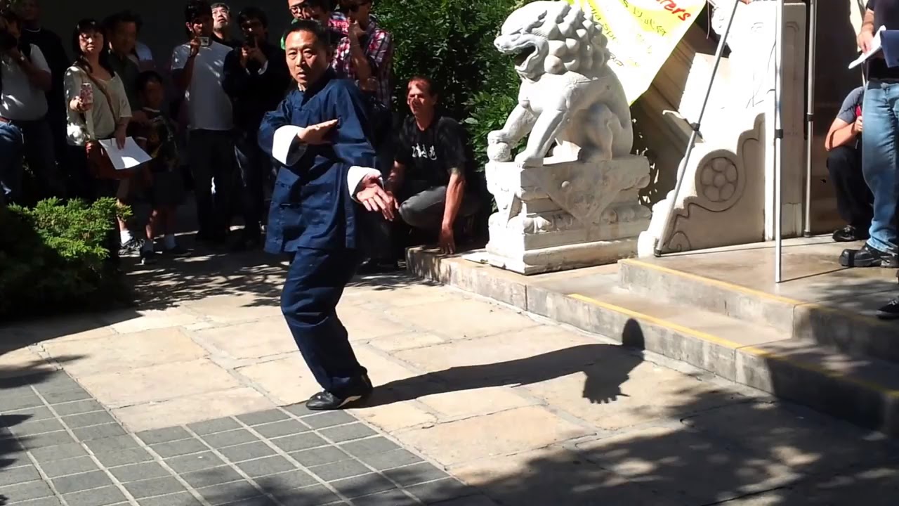 Grandmaster Li Tai Liang Performing Form | Xinyi-Dao - YouTube