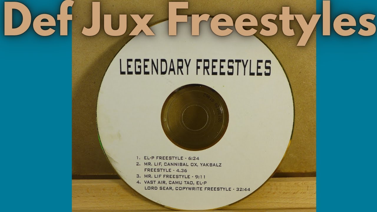 Def Jux Crew Legendary Freestyles | El-P Mr. Lif Cannibal Ox Yak Ballz ...