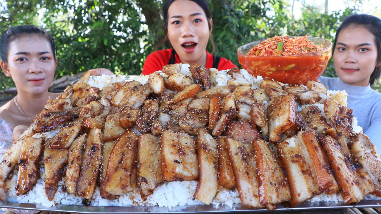 Yummy cooking curry pork belly with rice recipe - Pork belly curry ...