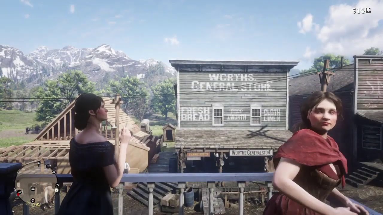 Red Dead Redemtion 2 Ryona double female stab - YouTube