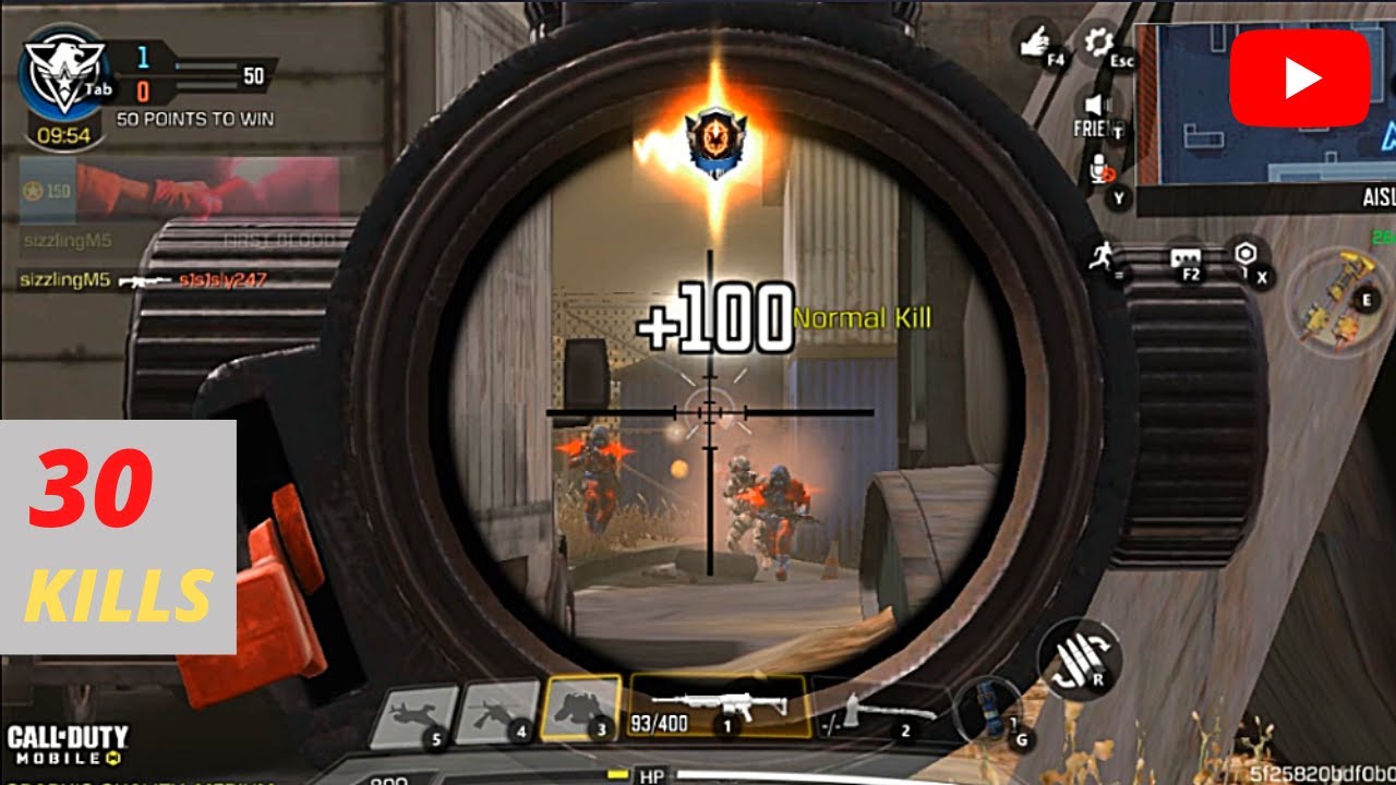 TDM #3 SOLO 30 KILLS codM | CALL OF DUTY MOBILE - YouTube