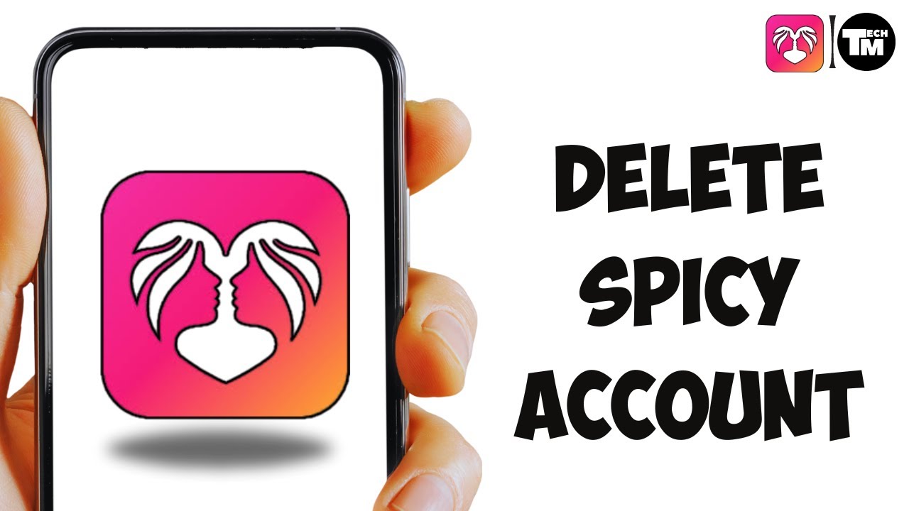 How to Delete Spicy Account (Full Guide) - YouTube