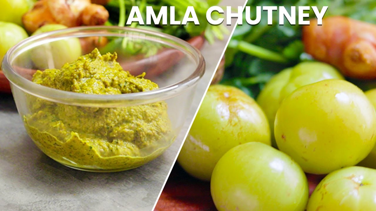 Spicy Alma Chutney Recipe || Vitamin C rich Gooseberry Chutney - YouTube