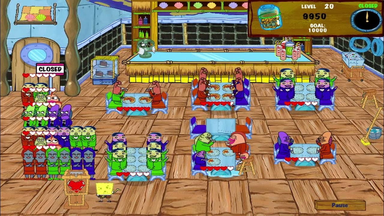 SpongeBob Diner Dash 2: Two Times the Trouble Walkthrough - Level #20 ...