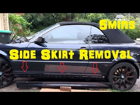 Step-by-Step Guide: Removing Side Skirts on Your E46 BMW
