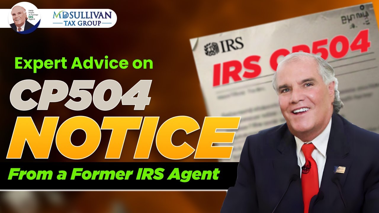 Is Your IRS CP 504 Notice a Warning Sign of Financial DISASTER? - YouTube