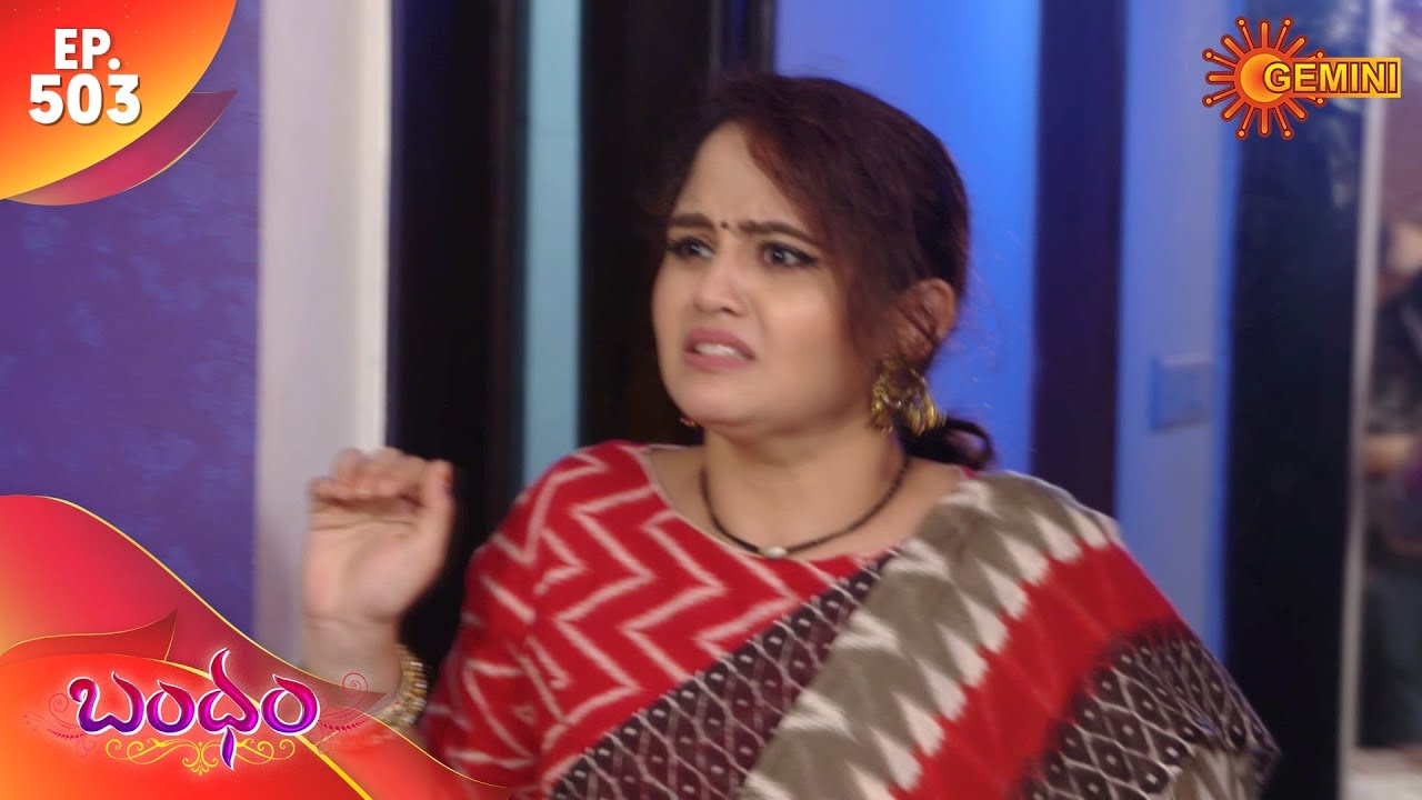 Bandham - Episode 503 | 7 August 2020 | Gemini TV Serial | Telugu ...