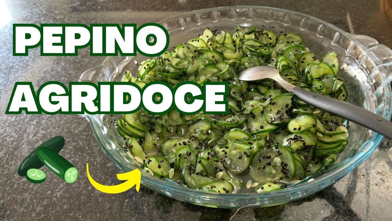 PEPINO AGRIDOCE - RECEITA SIMPLES, RÁPIDA E DELICIOSAMENTE REFRESCANTE ...