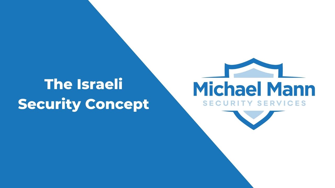 The Israeli Security Concept - YouTube