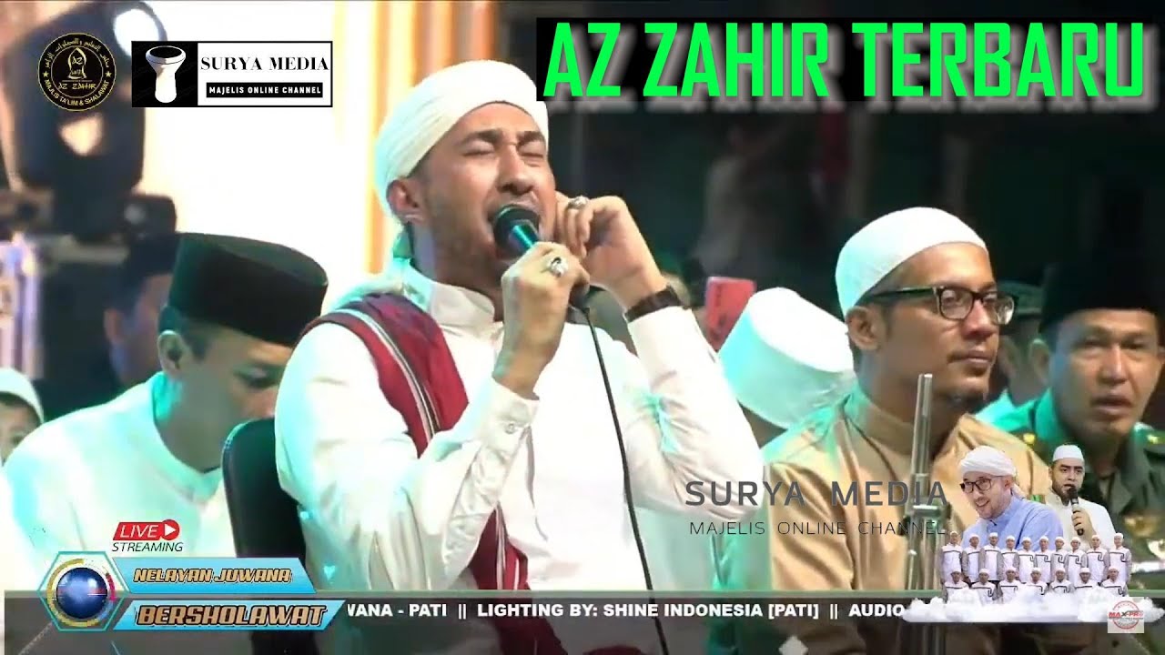SHOLAWAT AZZAHIR TERBARU 2023 || Azka taslimi - YA KITABAL Ghuyub ...