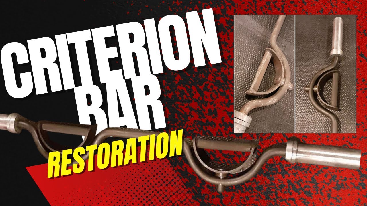 Criterion Arm Bar Restoration | How to Work with Black Oxide and Bright ...