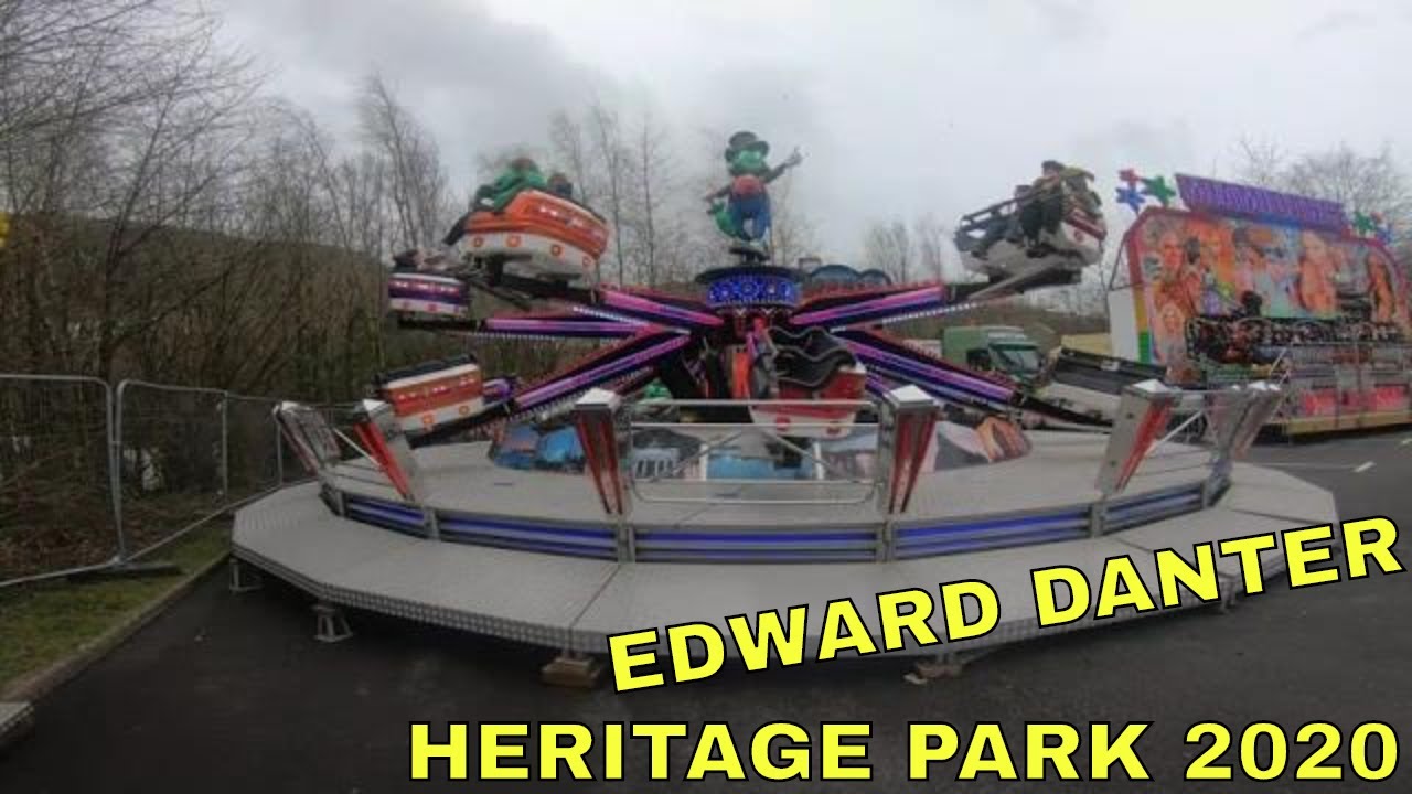Edward Danter Funfair Rides @ Pontypridd Heritage Park funfair 2020 ...