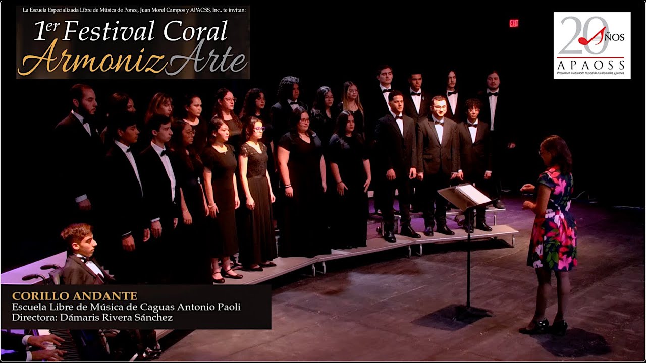 1er Fest Coral APAOSS "ArmonizArte" [Corillo Andante Escuela Libre de ...