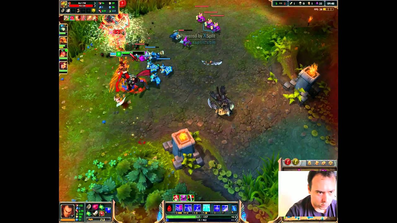 League of Legends Darius Top Off Tank build and GG - YouTube