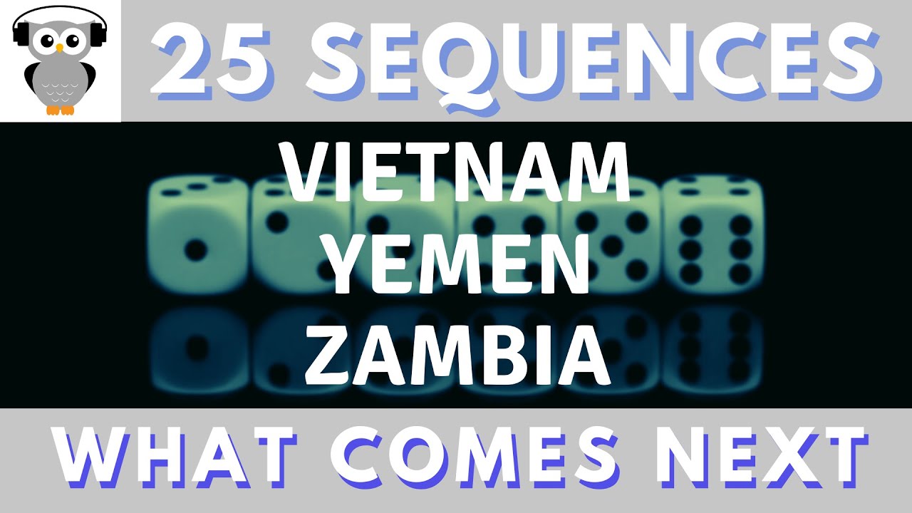 What Comes Next Quiz Trivia | 25 Sequences | General Knowledge | Do You ...