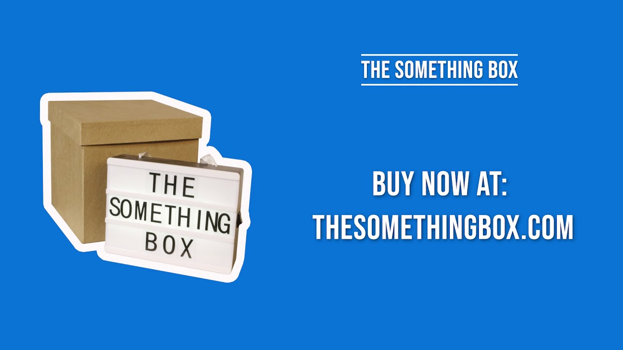 Something Box - Advert 3 - YouTube