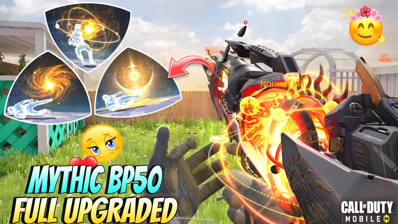 🤯Mythic BP50 Full Upgraded Looks so Amazing inspection & Gameplay ...