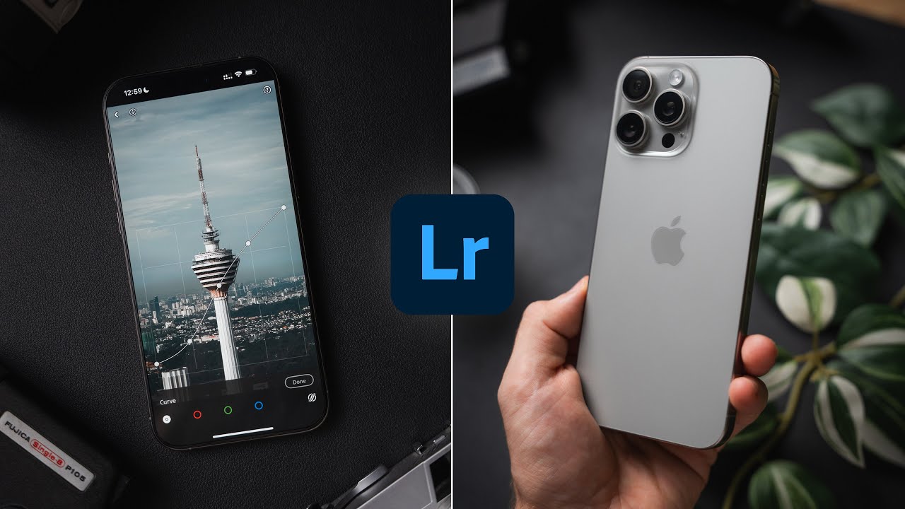 iPhone 16 Pro RAW Lightroom Mobile Editing Workflow 📱 - YouTube