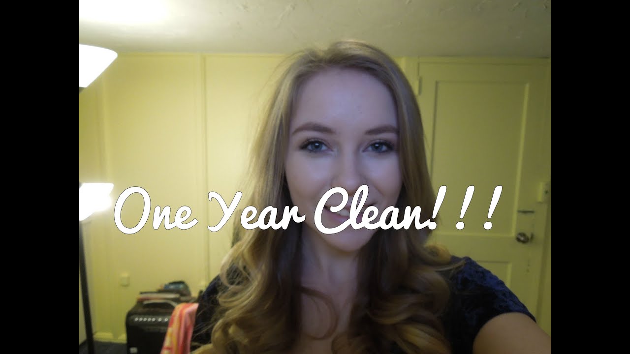 ONE YEAR CLEAN!!! 12/21/14 - YouTube